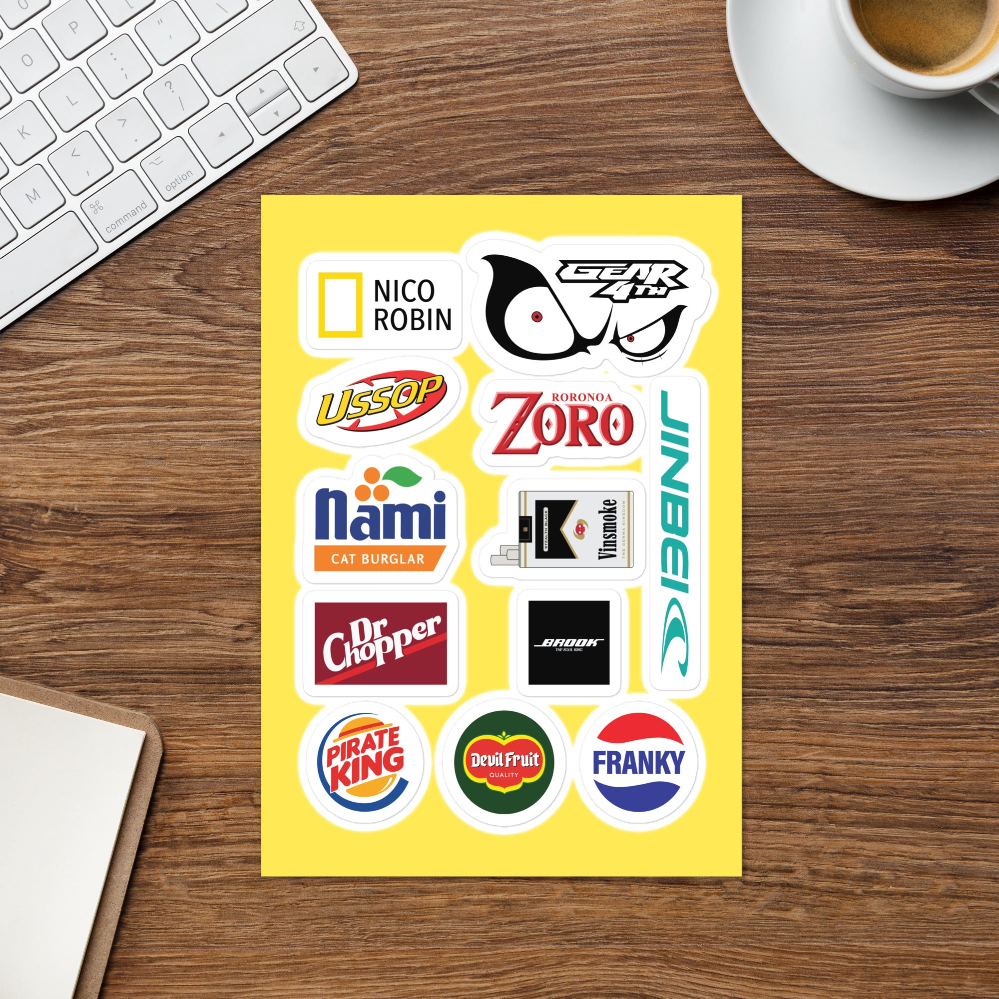 OPH Sticker Pack: Yellow – SQFMI SHOP